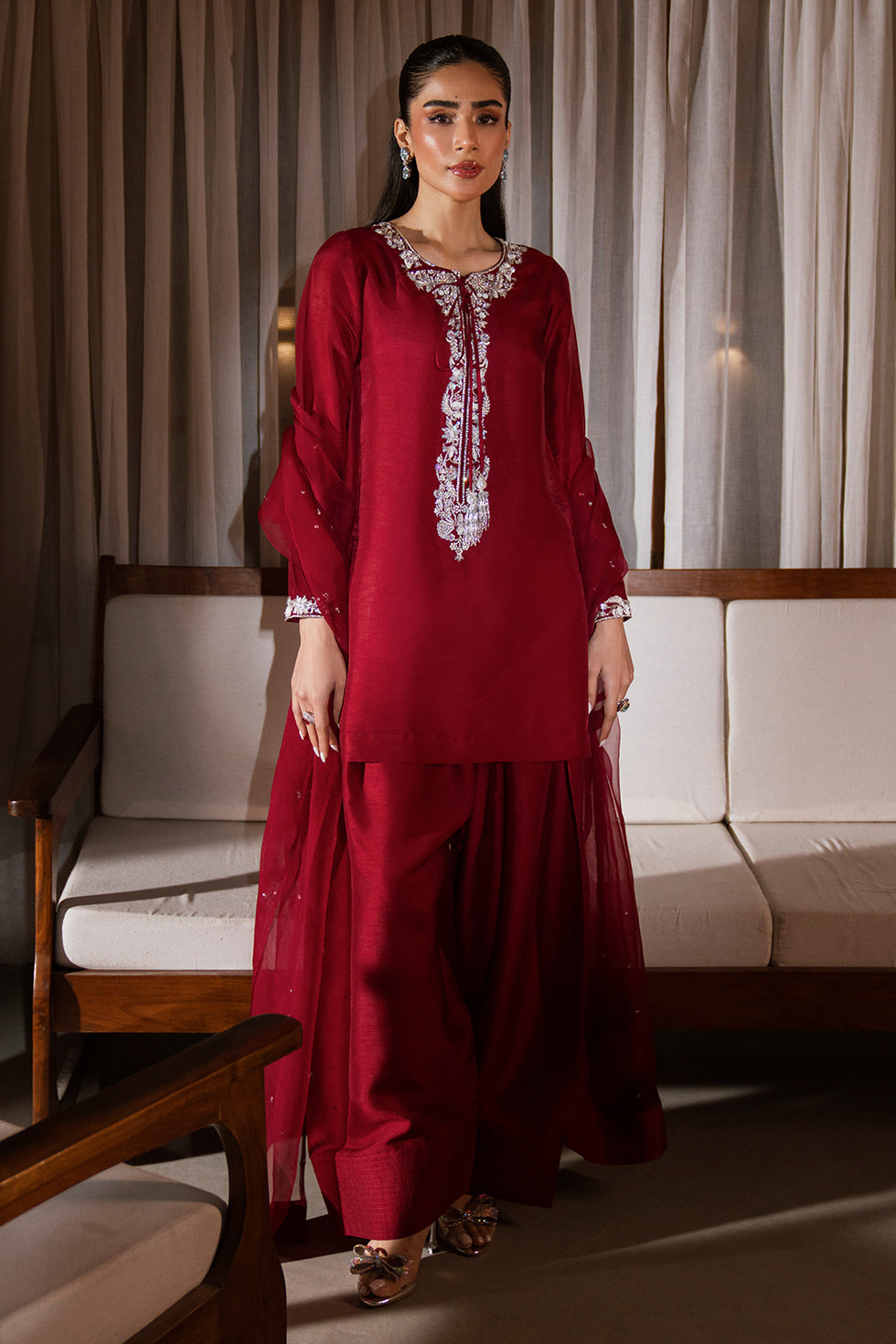Farshi Shalwar Suit – Zona Shaham